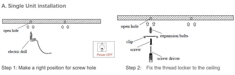 LED batten lights 5ft | Screwfix led batten light fittings