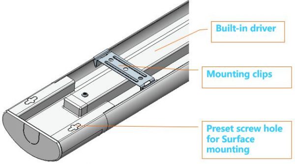 LED batten lights 6ft | 4th generation led batten lights