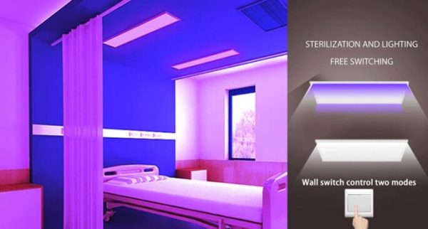 UVC LED Panel Light for hospital Sterilization Disinfection and ...