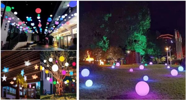 Outdoor Indoor Globe Light | Waterproof LED Ball Sphere Lamp- Haichang ...